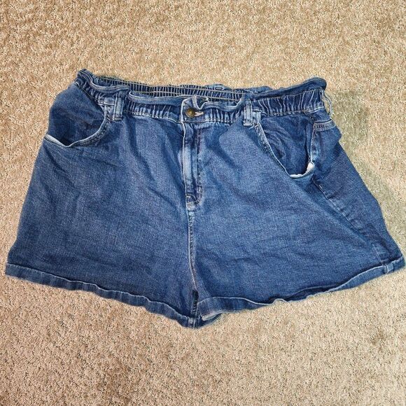 Time and Tru | Shorts | Time Tru Paperbag Waist Denim Shorts | Poshmark